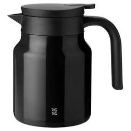 RIG-TIG Stelton THERM-IT Isolierkanne 0.9 l Black