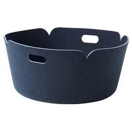 muuto Restore Round Aufbewahrungskorb, midnight blue