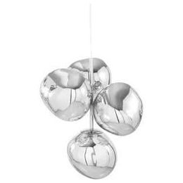 Tom Dixon Pendelleuchte Melt Chandelier Mini Silver