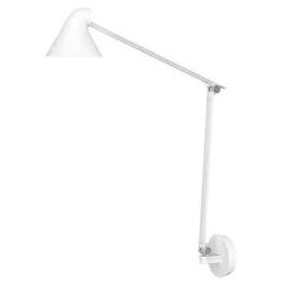 Louis Poulsen NJP Wandleuchte Langer arm Ohne Schnur, mit wall box LED 2700K 10W White