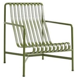 Hay Palissade Lounge Chair High Sessel Olive