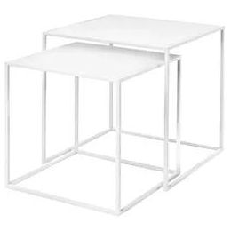 Blomus Set 2 Beistelltische -FERA- S White