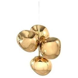 Tom Dixon Pendelleuchte Melt Chandelier Mini Gold