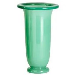 Hay Empire Vase Large Green with dark green rim