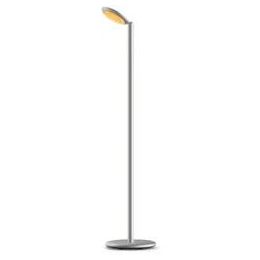 Grau Stehlampe Parrot Floor Portable Silver