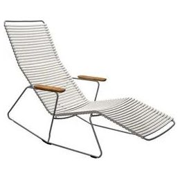 Houe CLICK Sunrocker mit Bamubsarmlehnen Muted White