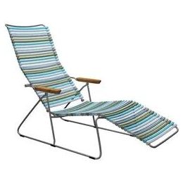 Houe CLICK Sunlounger mit Bambusarmlehnen Multi Color 2