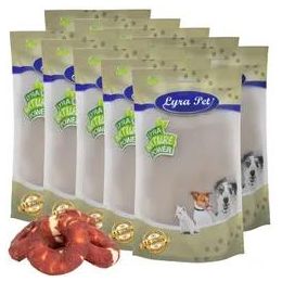 10 kg LYRA PET&reg; Kauringe mit Entenbruststreifen