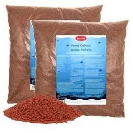 2 x 10 Liter (7,4 kg) Lyra Pond&reg; Pond Colour Astax Koi Pellets Fischfutter Teichfutter