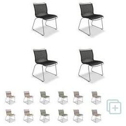 Houe CLICK Dining Chair ohne Armlehnen 4er Set
