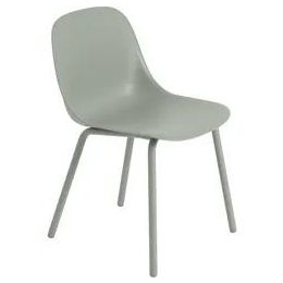 muuto Fiber Outdoor Stuhl, dusty green