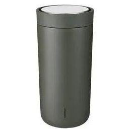 Stelton To Go Click Thermobecher 400 ml Soft dark forest