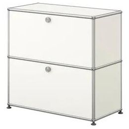 USM Haller Sideboard mit 2 Klappt&uuml;ren Reinweiss