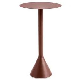 Hay Palissade Cone Outdoor Stehtisch &Oslash;60 x H105 cm Iron Red