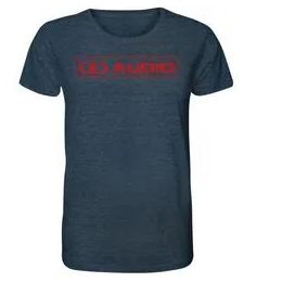 DD Audio Loud in any language Shirt - Dark Heather Blue / S T-Shirt
