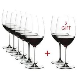 Riedel Veritas Rotweinglas Cabernet/Merlot 8er Set