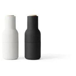 Audo Salz- und Pfefferm&uuml;hlen- Set Bottle Ash Carbon Beech (2-teilig)