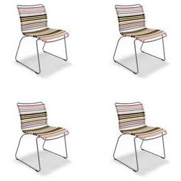 Houe CLICK Dining Chair ohne Armlehnen 4er Set Multi Color 1