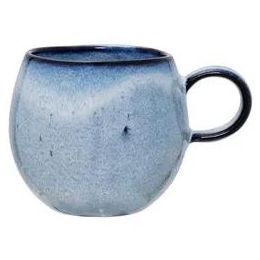 Bloomingville Sandrine Tasse, Blue, Steingut