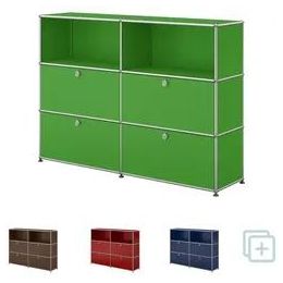 USM Haller Sideboard mit 4 Klappt&uuml;ren und 2 offenen F&auml;chern