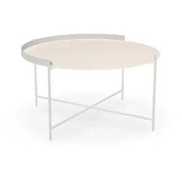 Houe Edge Tray Table &Oslash;76 Muted White