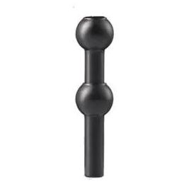STOFF Nagel Vase Schwarz