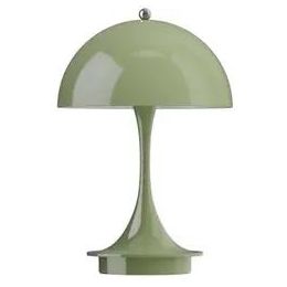 Louis Poulsen Tischleuchte Panthella 160 Portable V3 Opaker Moss green