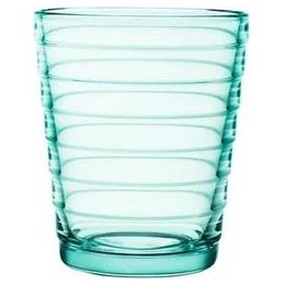 iittala Aino Aalto Trinkglas 22cl 2er Set Wassergr&uuml;n