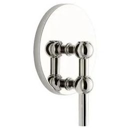 STOFF Nagel Wandkerzenhalter Chrome