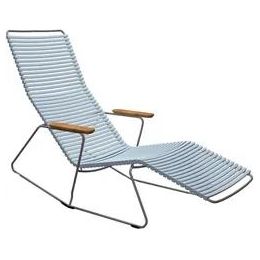 Houe CLICK Sunrocker mit Bamubsarmlehnen Dusty light blue