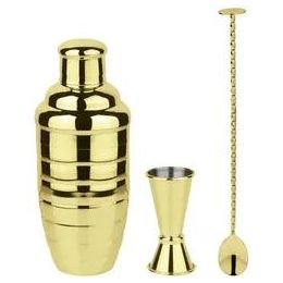 Paderno Cocktail Set Starter Gold 3-teilig