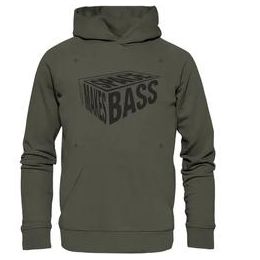 DD Audio Space makes Bass Hoodie - Khaki / S Hoodie