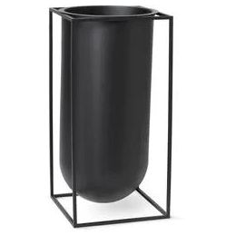 Audo Kubus vase Nolia, black