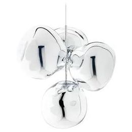 Tom Dixon Pendelleuchte Melt Chandelier Small Silver