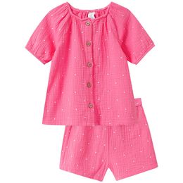 Topomini Baby Musselin-Set mit Bluse und Shorts