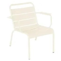 Fermob Gartenstuhl LUXEMBOURG Lounge-Sessel Latte-Beige