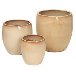 Broste Copenhagen Karmen Outdoor &Uuml;bert&ouml;pfe 3er Set