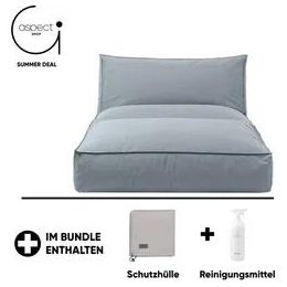 Blomus STAY Outdoor Daybed inkl. gratis Schutzh&uuml;lle & Reinigungsmittel (Set) 120 x 190 cm Ocean