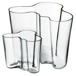 iittala Aalto Vase set 160+95mm Klar