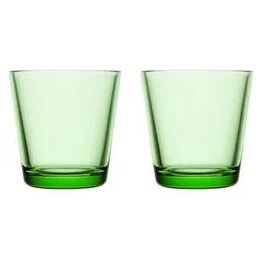 iittala Kartio Trinkglas 21cl 2er Set Apfelgr&uuml;n