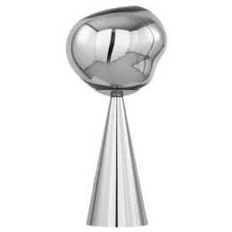 Tom Dixon Tischleuchte Melt Portable Silver