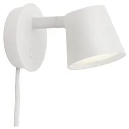 muuto Tip LED Wandleuchte, wei&szlig;