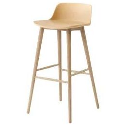 &tradition &Tradition Rely HW123 Barhocker, h&ouml;he 75 cm, eiche natur / beige sand
