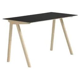 Hay CPH90 Schreibtisch 130 x 65 cm Eiche/Linoleum Black