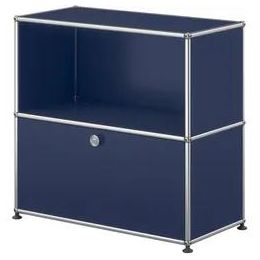 USM Haller Sideboard, mit einer Klappt&uuml;r Stahlblau