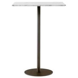 &tradition &Tradition In Between SK21 Stehtisch, h&ouml;he 102 cm, bronzed / bianco carrara