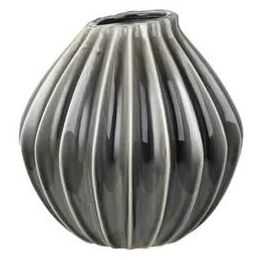 Broste Copenhagen Wide Vase M Smoke Grey