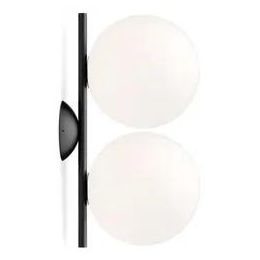 Flos Wand-/Deckenleuchte IC Lights C/W1 Double Black