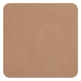 Asa Selection soft leather placemats 4er Set Untersetzer, powder