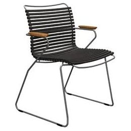 Houe CLICK Dining Chair mit Bambusarmlehnen Black